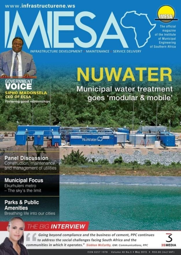 IMIESA-2015-05 | Infrastructure news