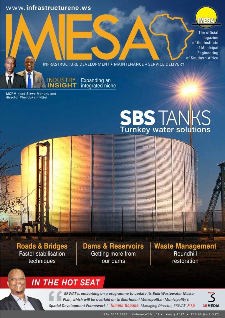 IMIESA-2017-01 | Infrastructure news