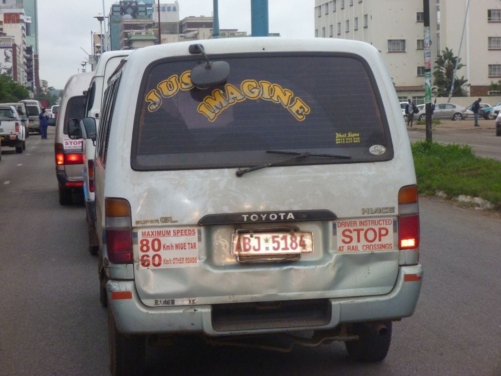 Kombis: moving caskets on Zim roads - Infrastructure news